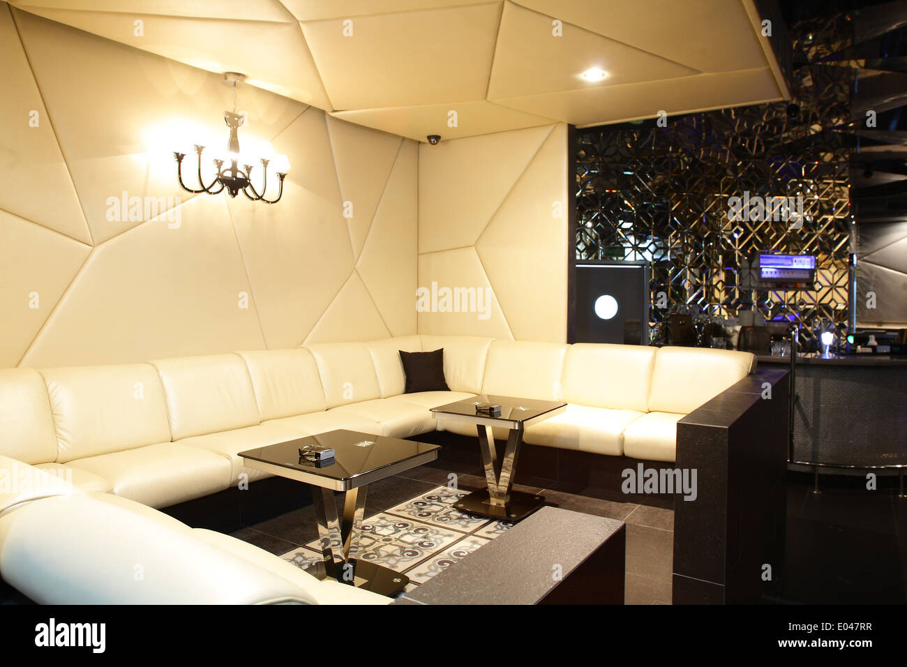 new and clean luxury night club in european style Stock Photo - Alamy