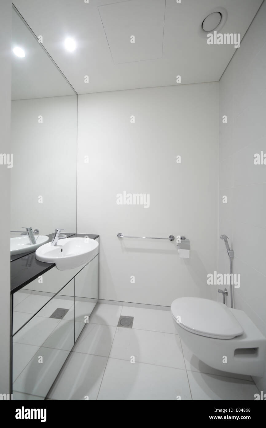 luxury and very clean toilet in european style Stock Photo - Alamy