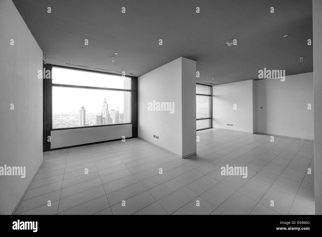 luxury and very clean empty european room Stock Photo - Alamy