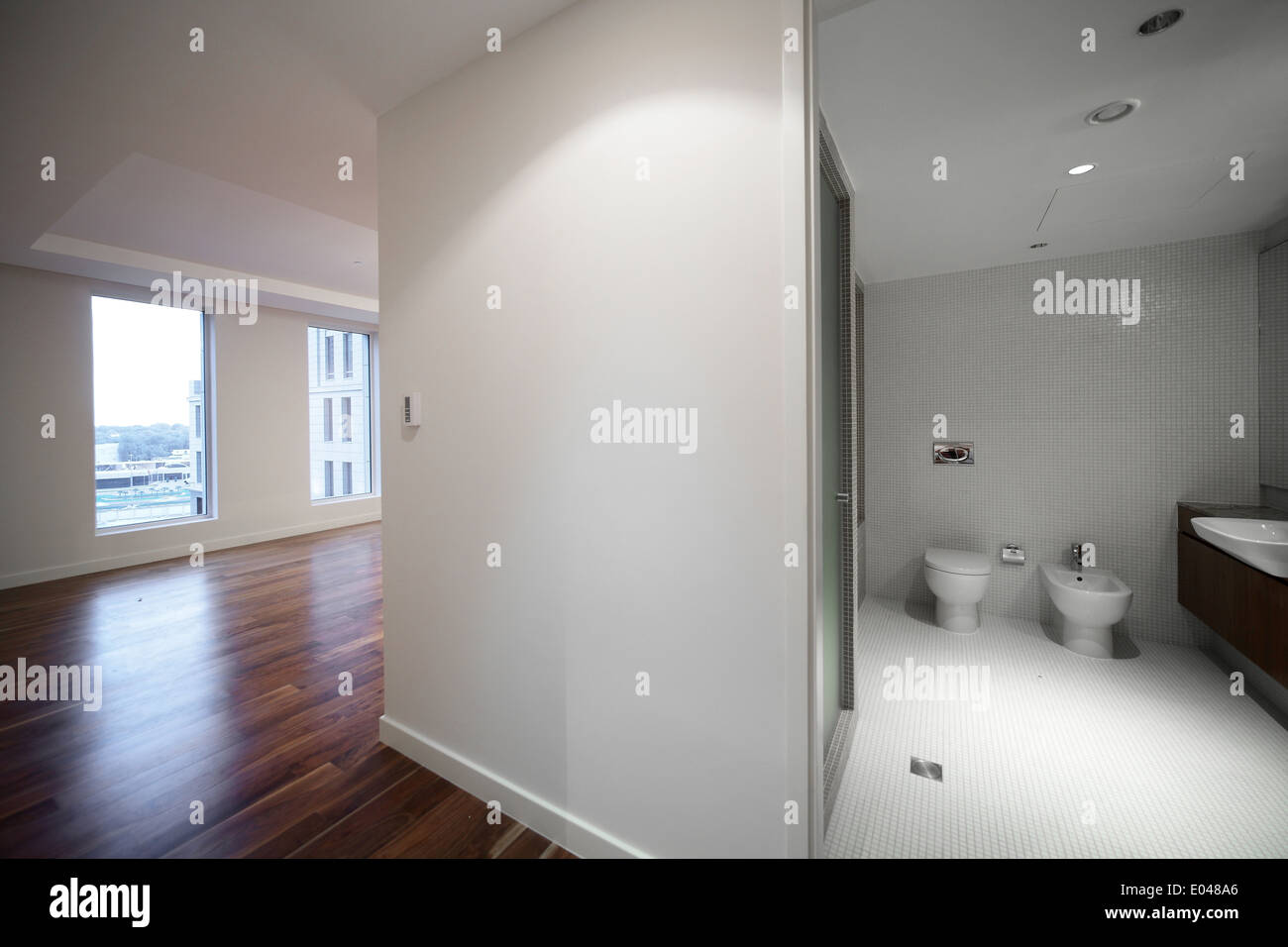 luxury and very clean toilet in european style Stock Photo - Alamy
