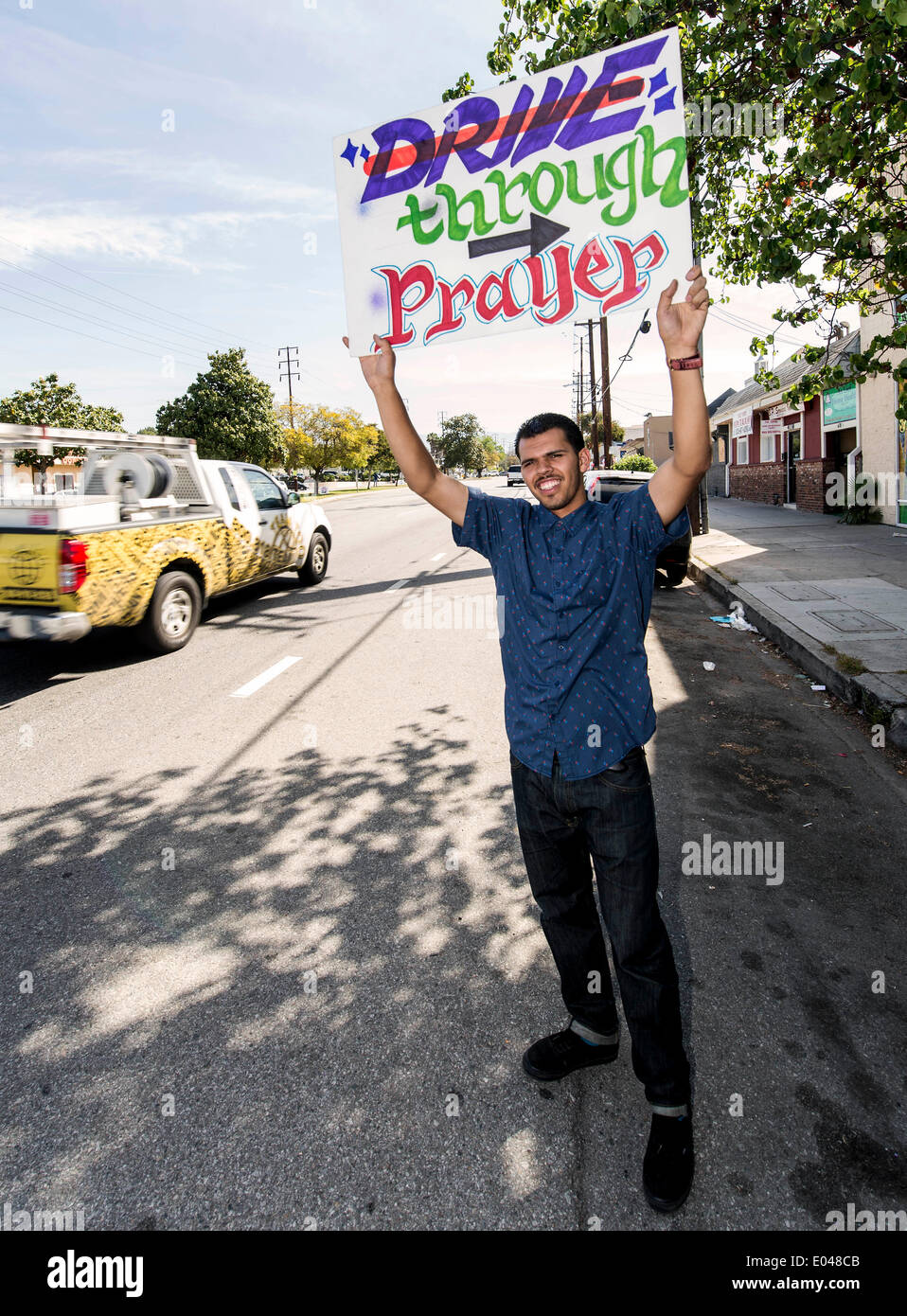Drive through prayer hi-res stock photography and images - Alamy