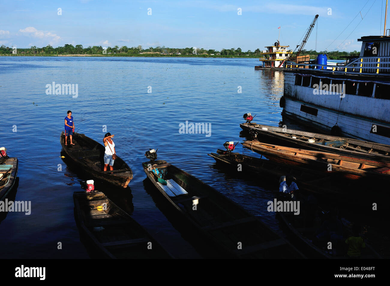 Ships at iquitos peru hi-res stock photography and images - Alamy