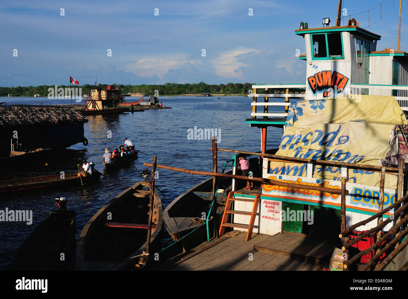 Ships at iquitos peru hi-res stock photography and images - Alamy