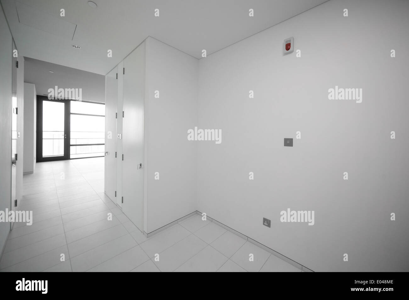 luxury and very clean empty european room Stock Photo - Alamy