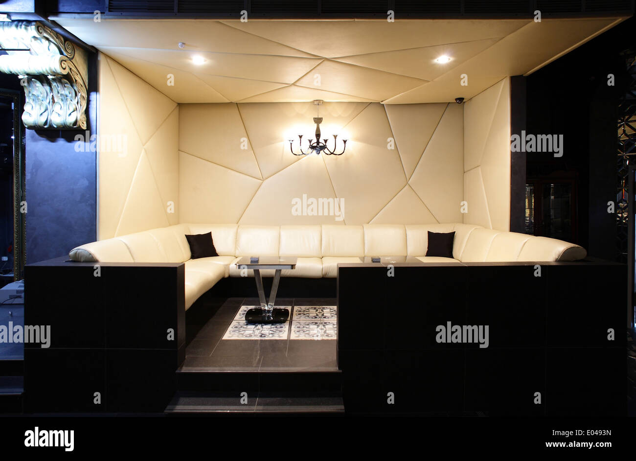 new and clean luxury night club in european style Stock Photo - Alamy