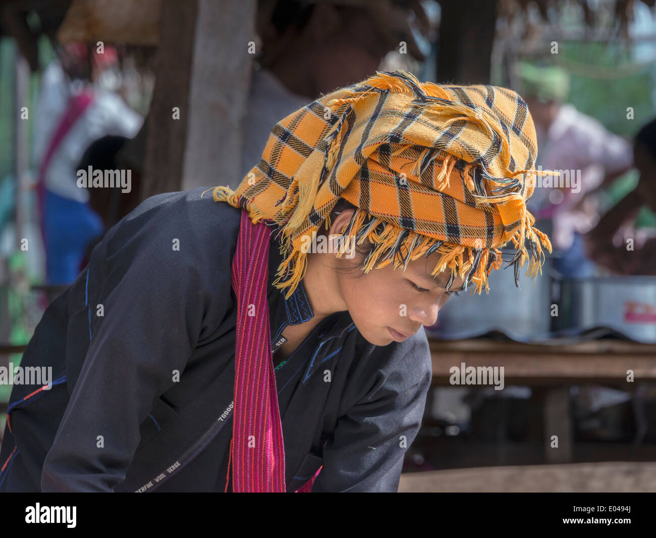 Girl stooping hi-res stock photography and images - Alamy