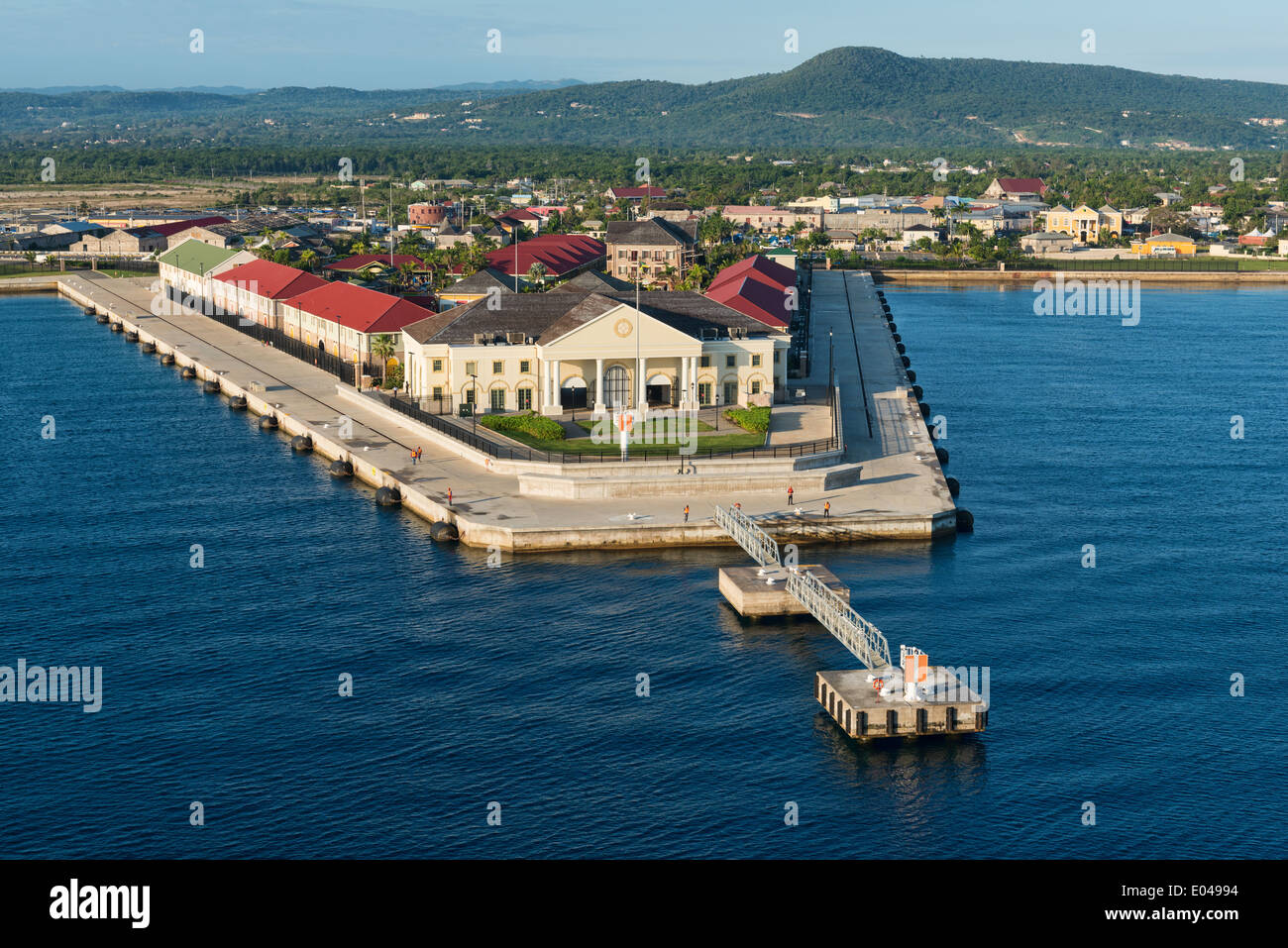 Cruise ship port, Falmouth, Jamaica Stock Photo - Alamy