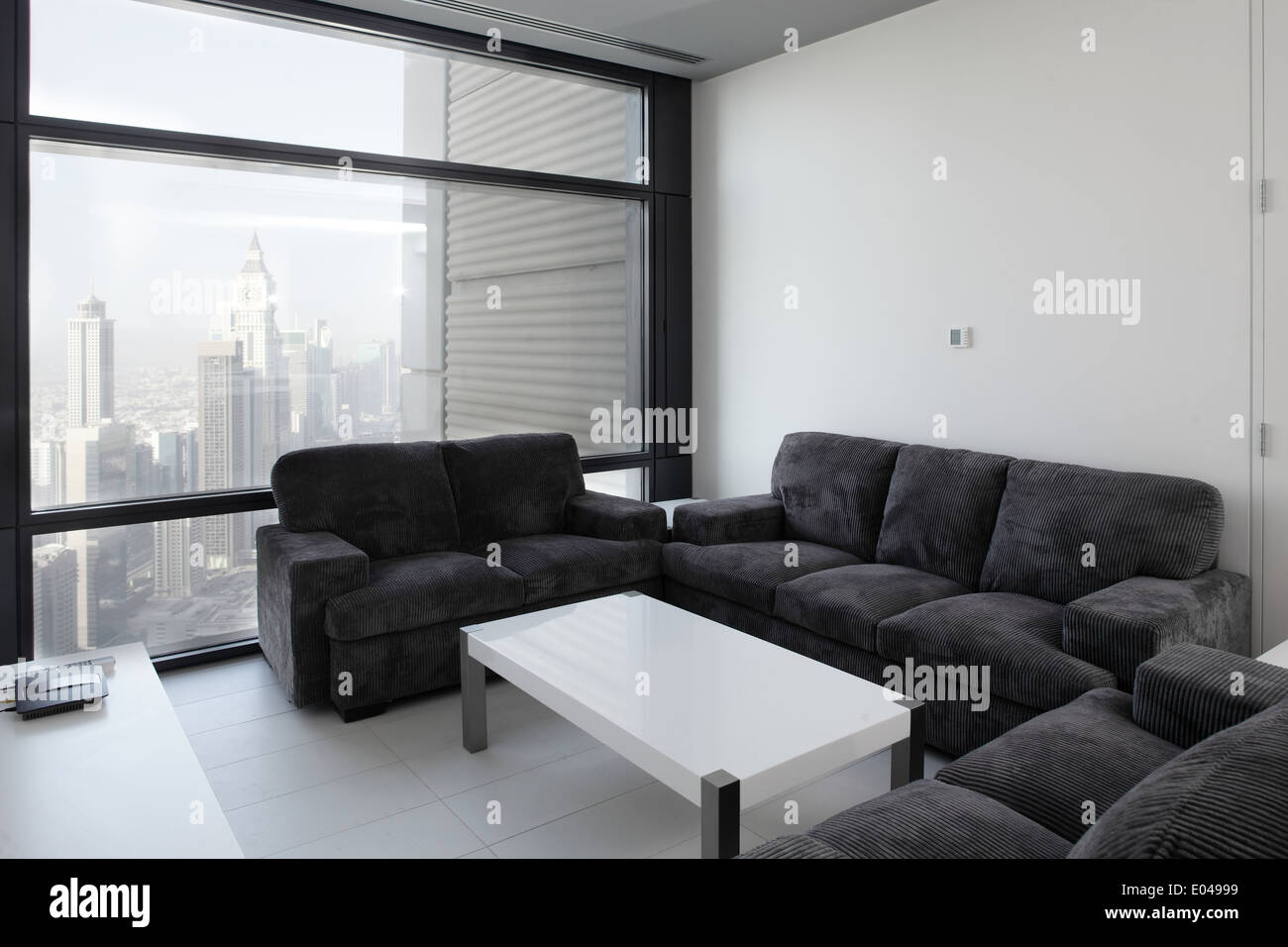 luxury and very clean empty european room Stock Photo - Alamy