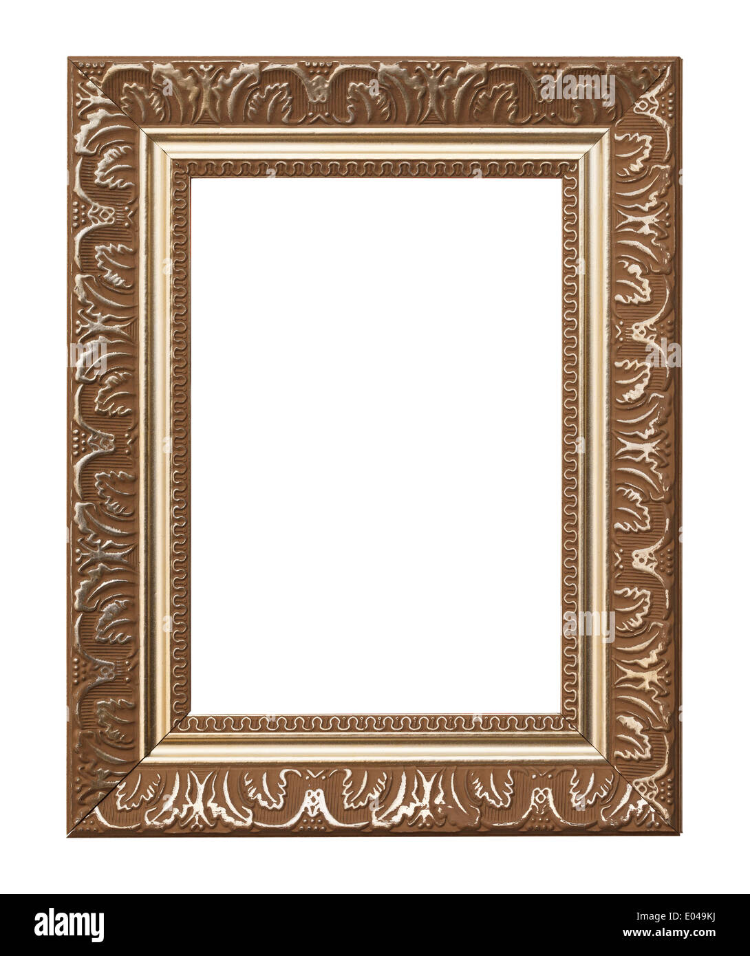 Simple white frame no Cut Out Stock Images & Pictures - Alamy