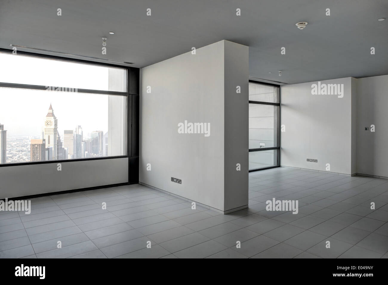 luxury and very clean empty european room Stock Photo - Alamy