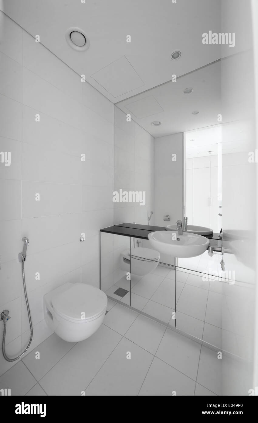 luxury and very clean toilet in european style Stock Photo - Alamy