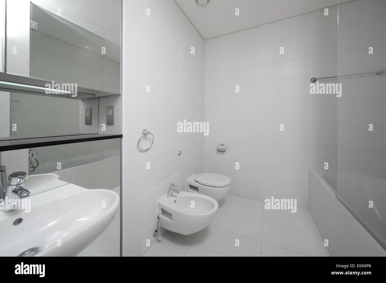 luxury and very clean toilet in european style Stock Photo - Alamy