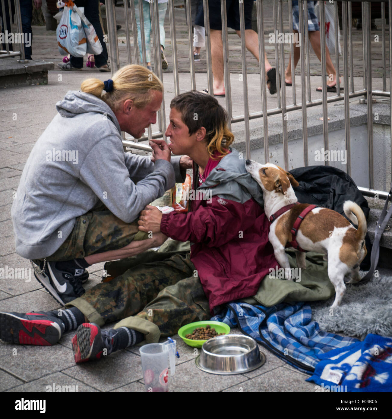 Hamburg homeless, Germany Stock Photo: 68938246 - Alamy