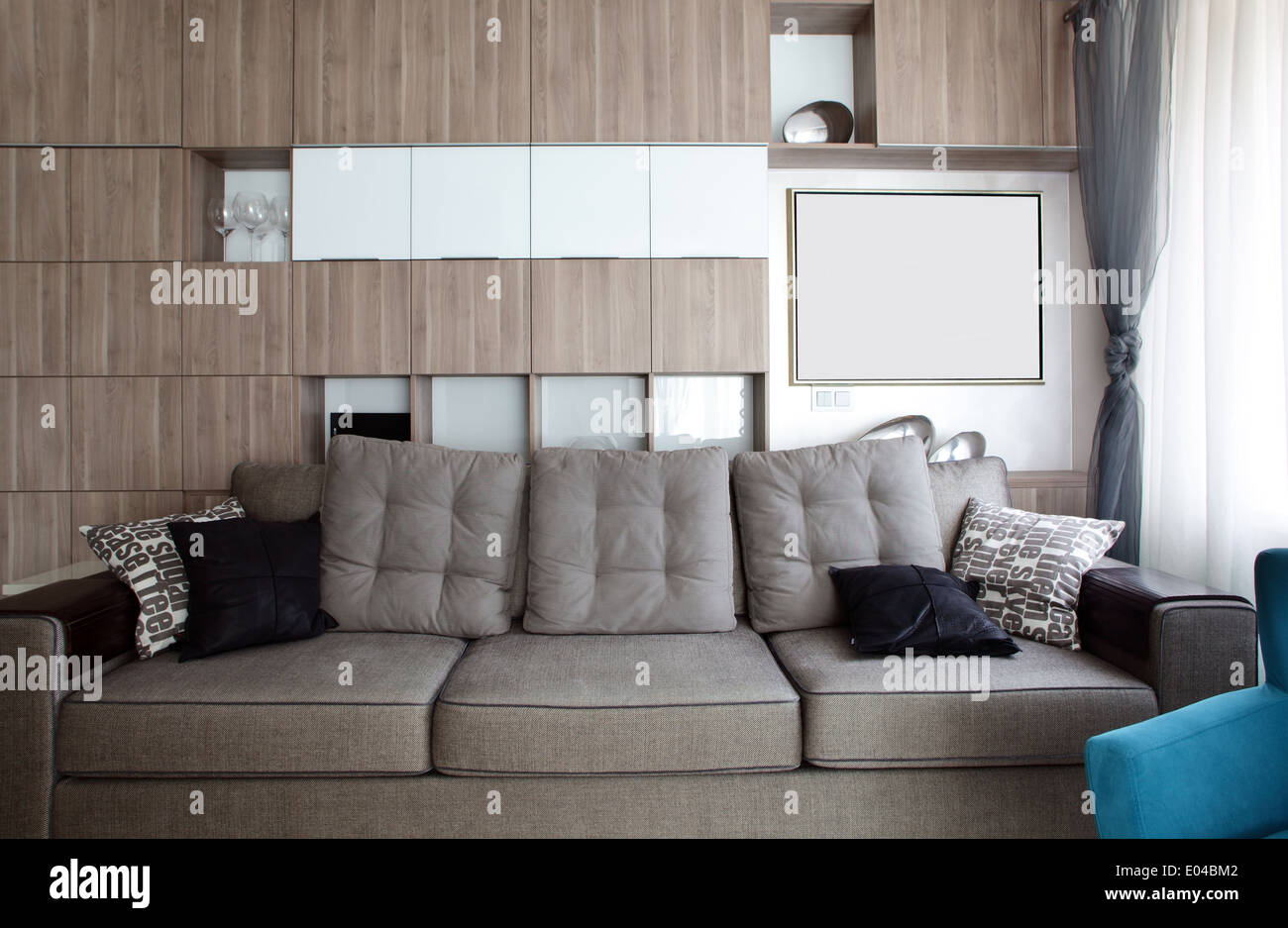 luxury and very clean empty european room Stock Photo - Alamy