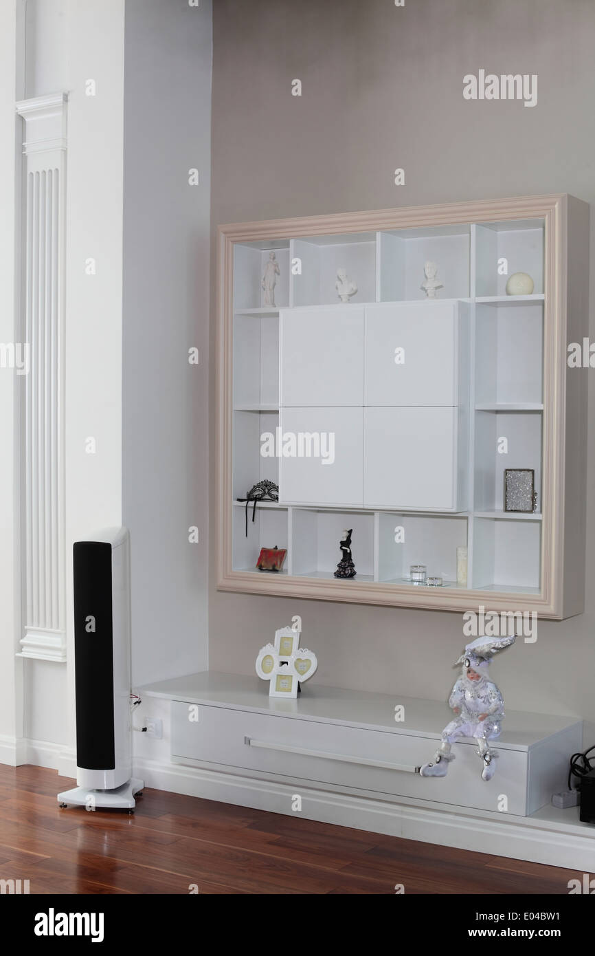 luxury and very clean empty european room Stock Photo - Alamy