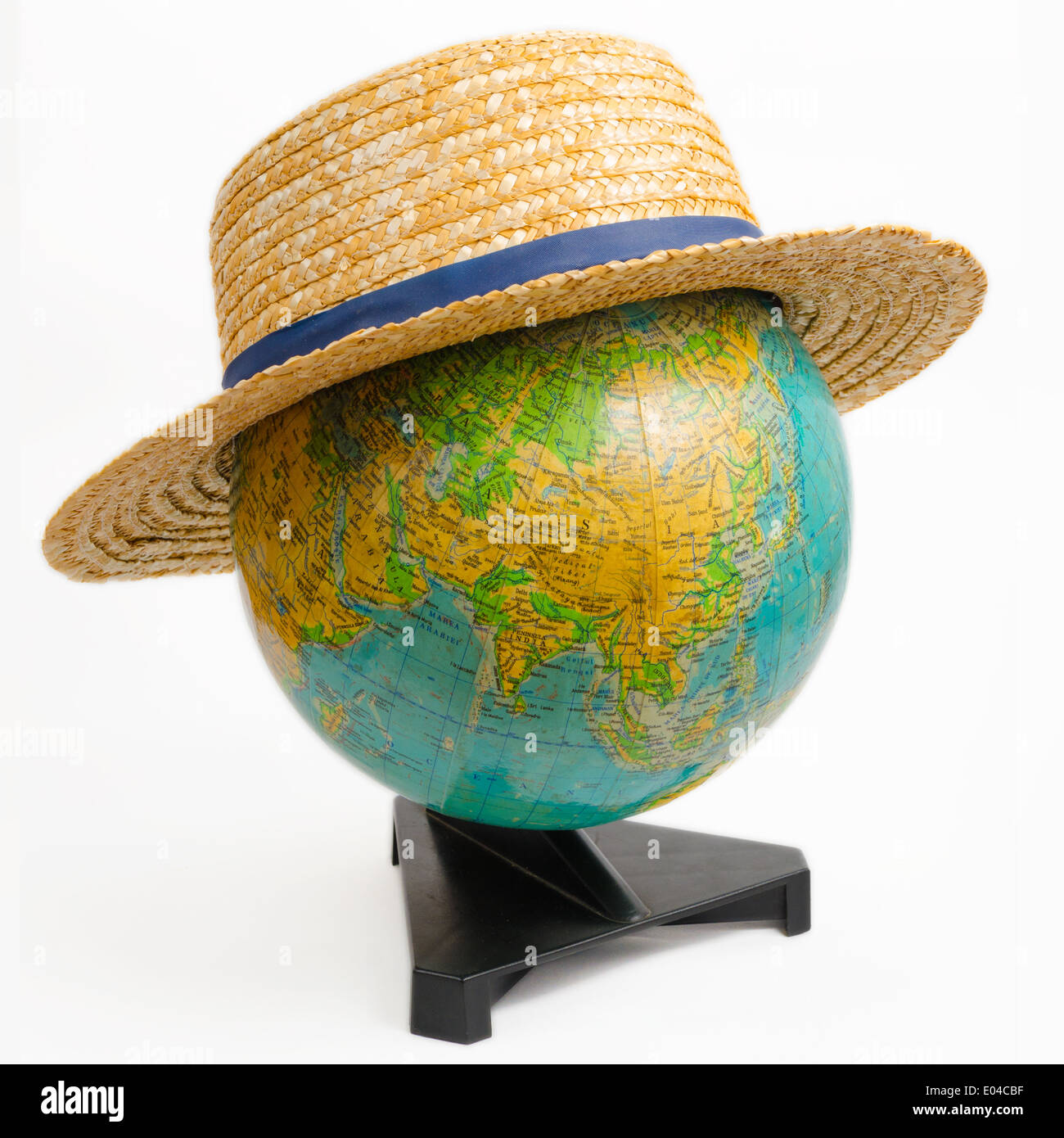 Globe hat hi-res stock photography and images - Alamy