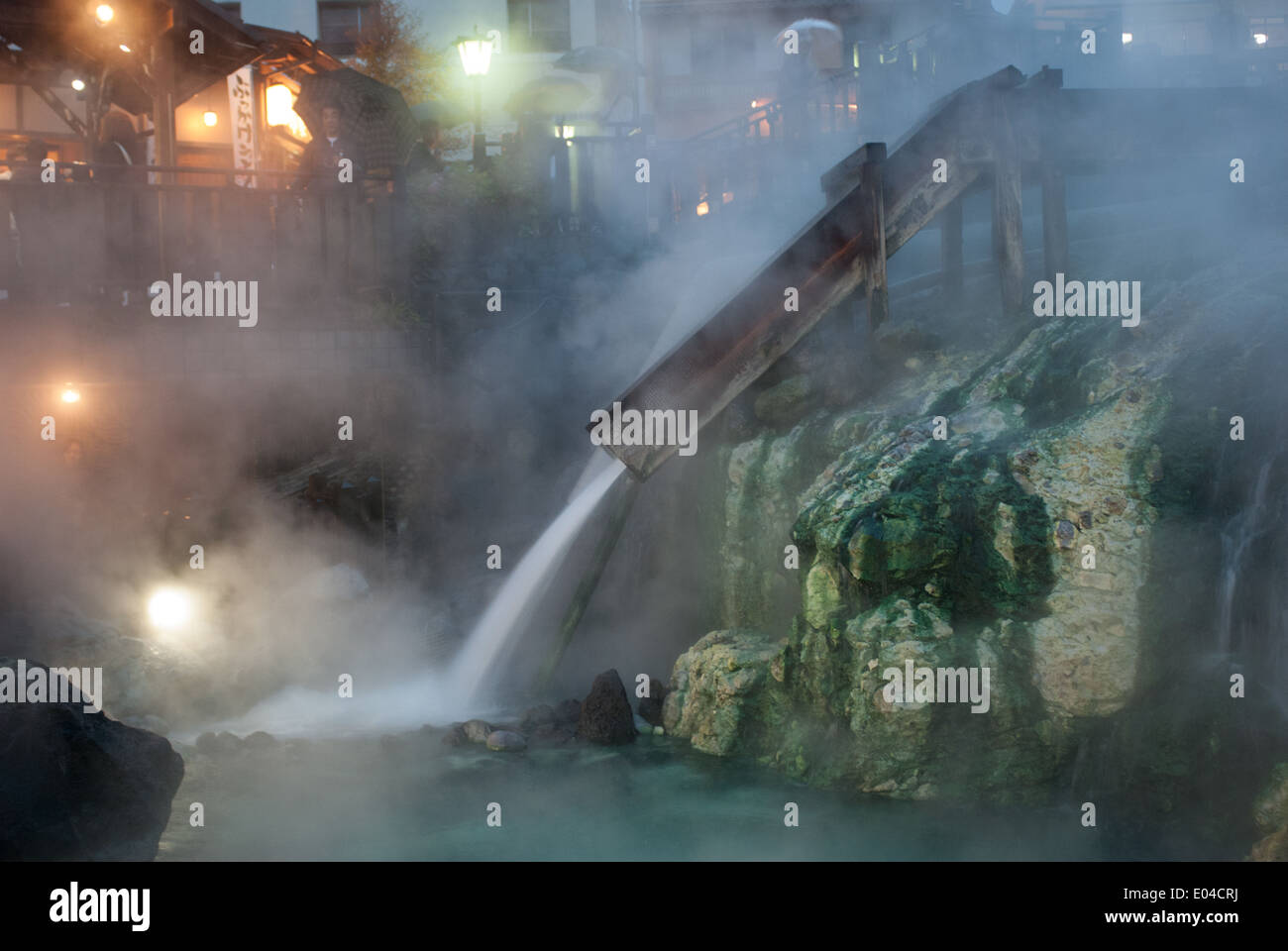 Kusatsu hot spring resort, Gunma Prefecture, Japan Stock Photo - Alamy