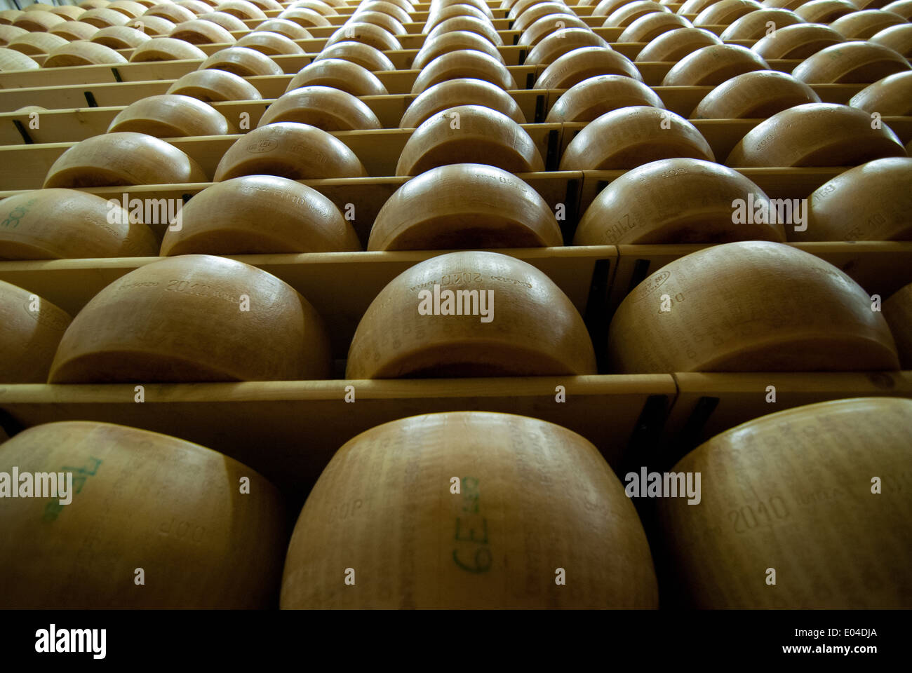 Parma cheese factory hi-res stock photography and images - Alamy