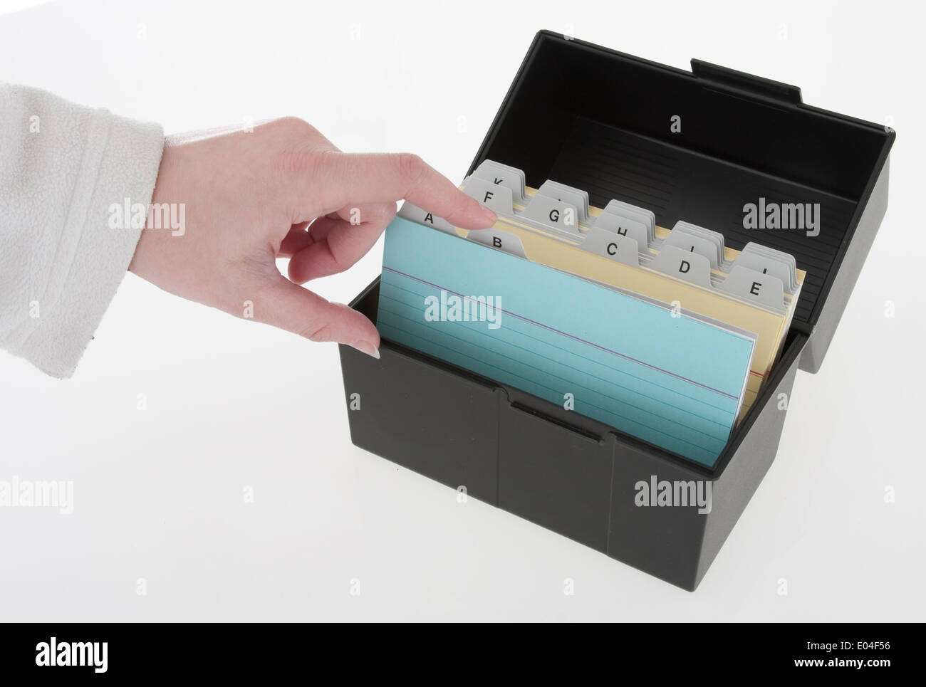 Alphabetical filing hi-res stock photography and images - Alamy