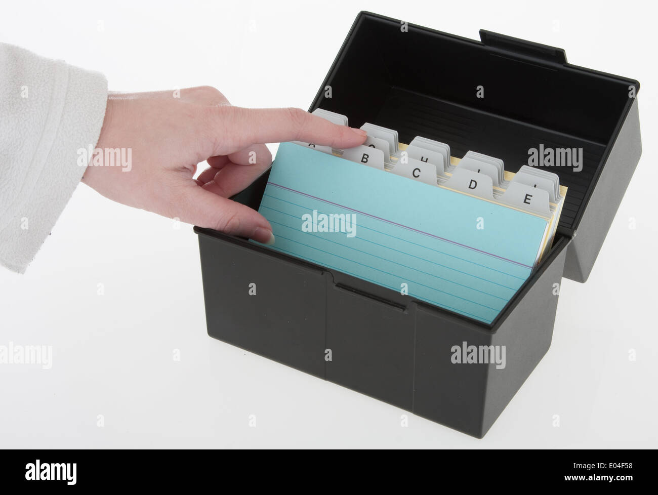 Karteikasten e hi-res stock photography and images - Alamy