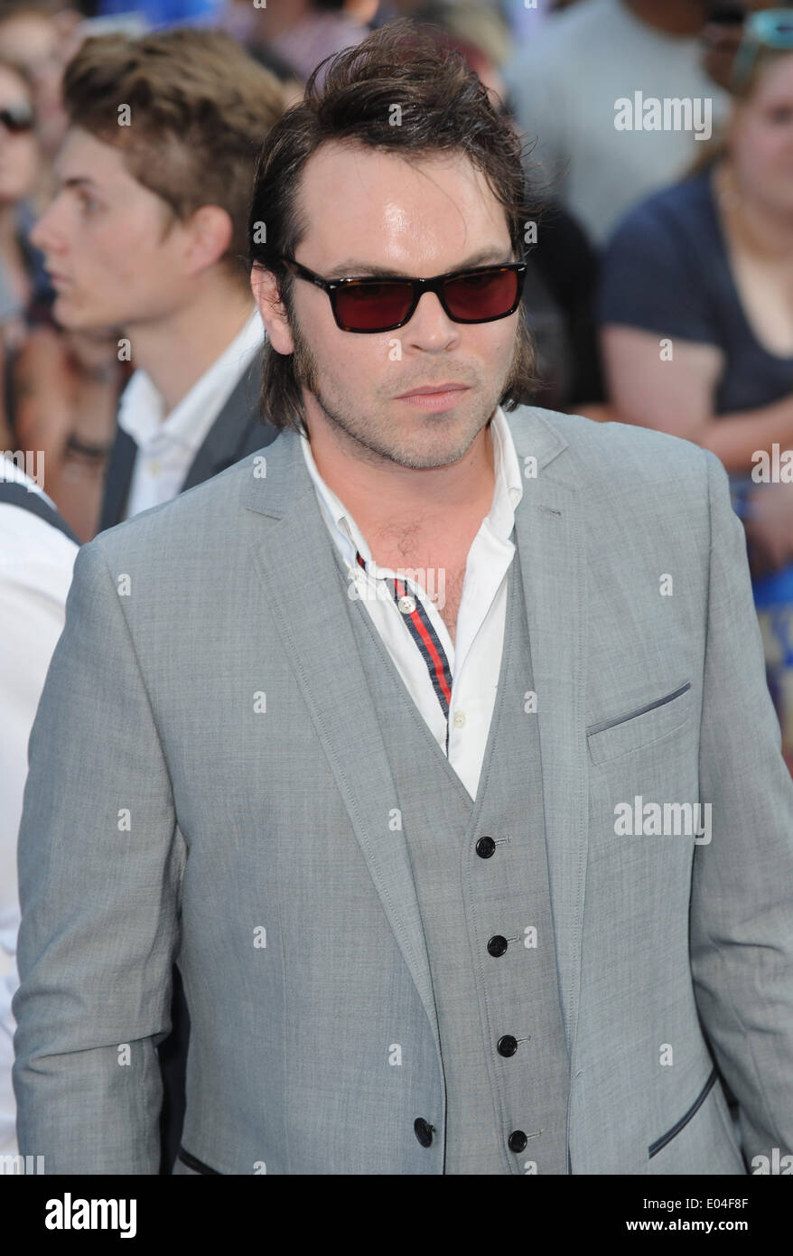London, UK, UK. 10th July, 2013. Gaz Coombes arrives for the World ...