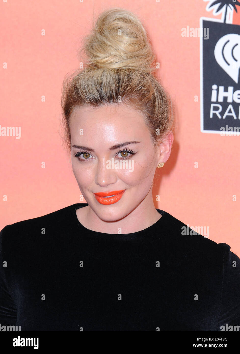 Los Angeles, California, USA. 1st May, 2014. Actress singer HILARY DUFF ...