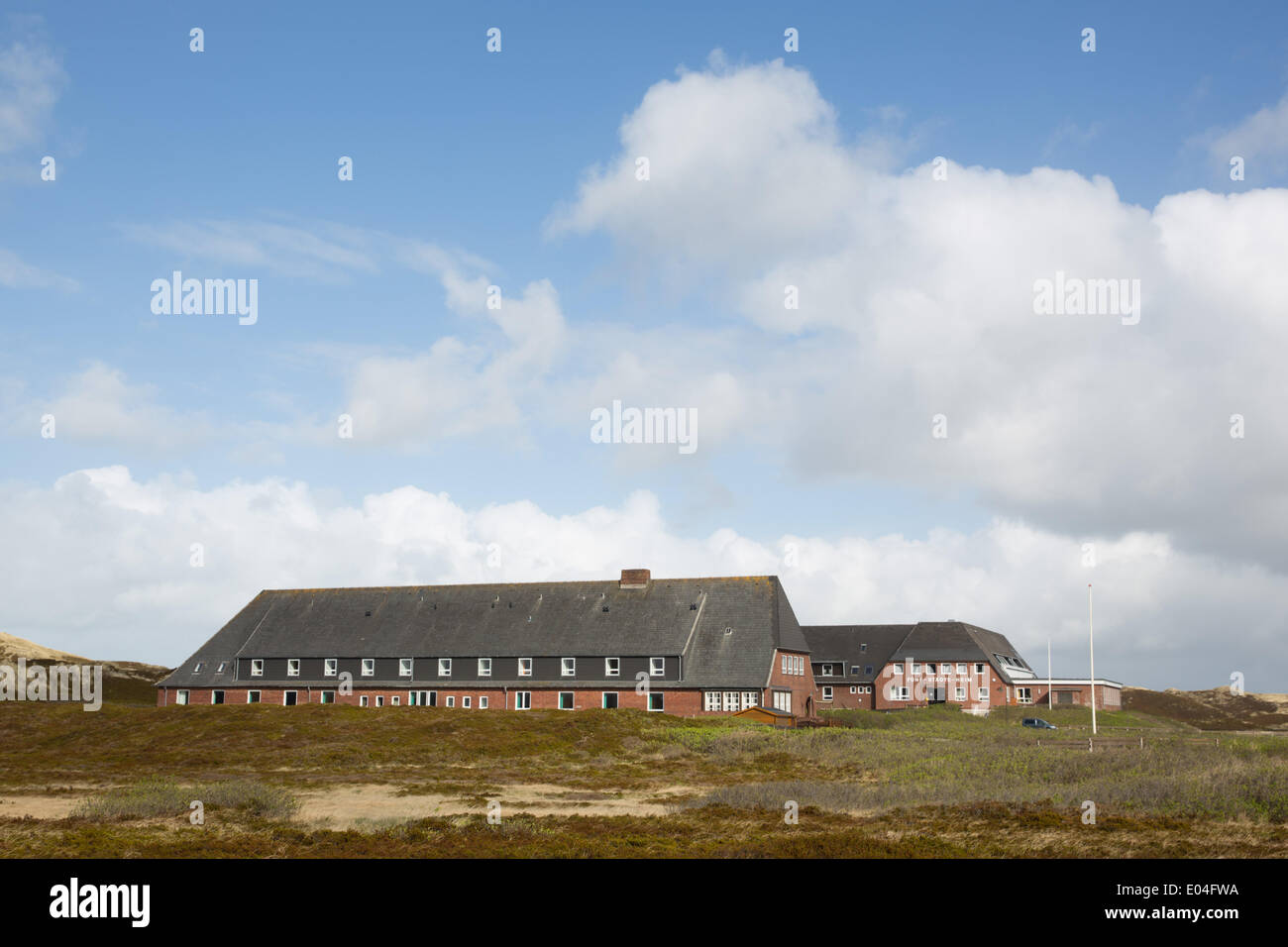Sylt, Germany. 14th Apr, 2014. A view of the premises of the 'Fuenf ...