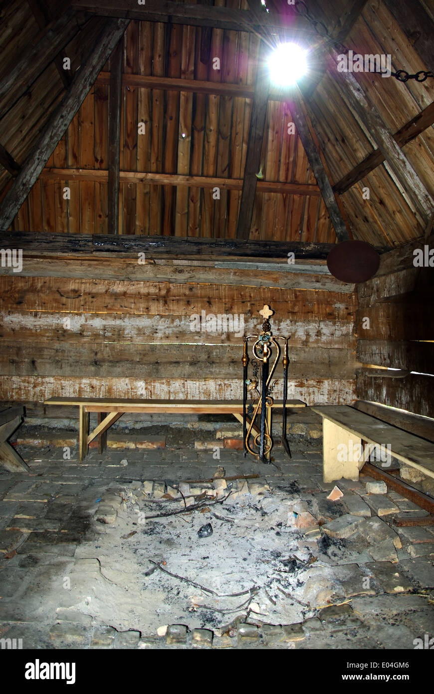 Old fireplace black brick hi-res stock photography and images - Alamy