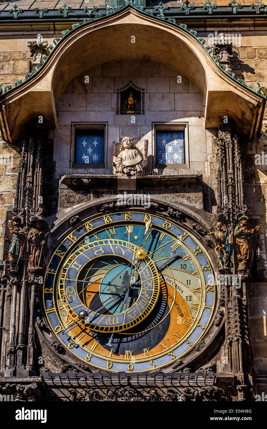 The Prague astronomical clock, or Prague orloj, is a medieval ...