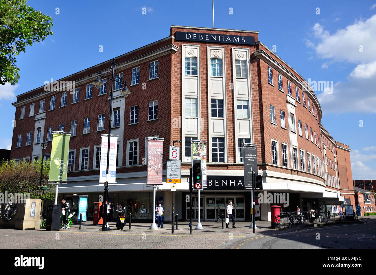 Debenhams department store, High Street, Staines-upon-Thames, Surrey ...