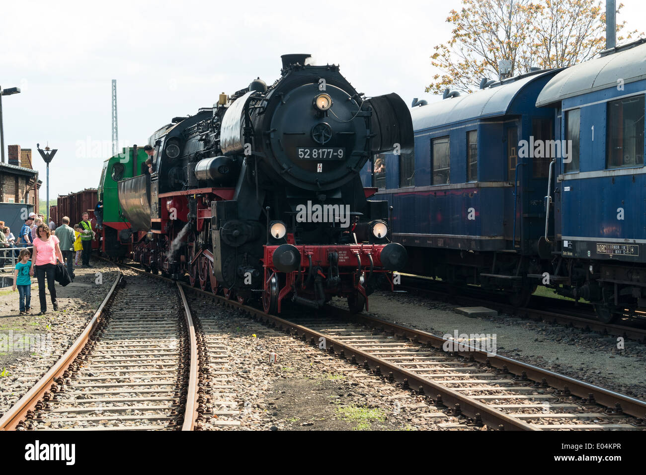 Vintage steam locomotives hi-res stock photography and images - Alamy