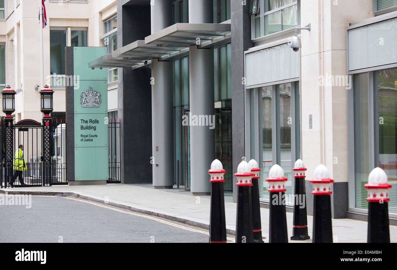 Rolls Building High Court Royal Courts of Justice Stock Photo - Alamy