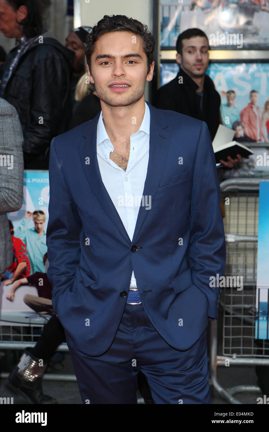 Sebastian de Souza arrives for the "Plastic" premiere at the Odeon West ...