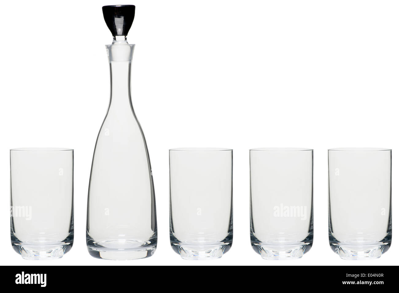 New empty glass bottle Cut Out Stock Images & Pictures - Alamy