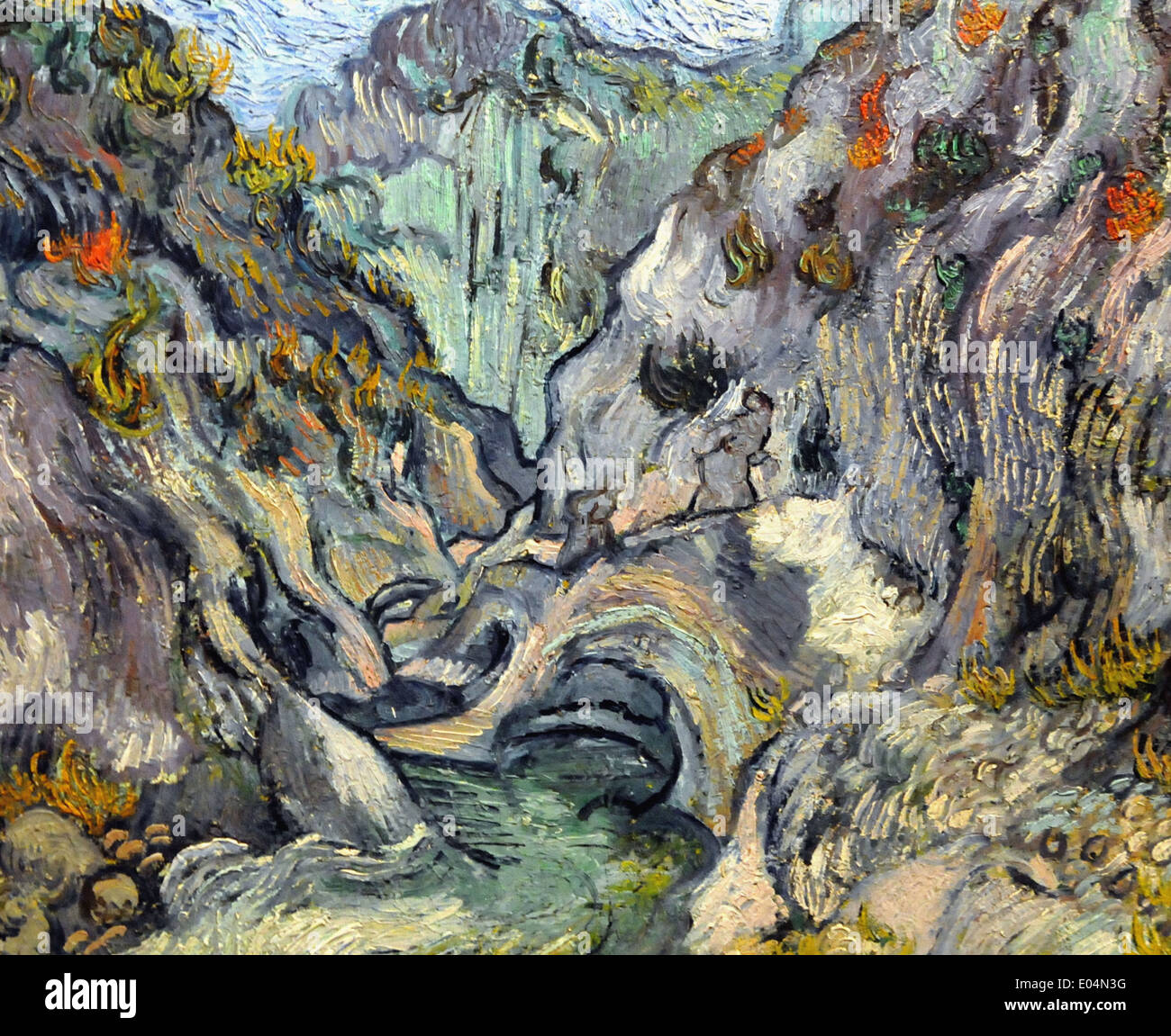 Painting vincent van gogh ravine hi-res stock photography and images ...