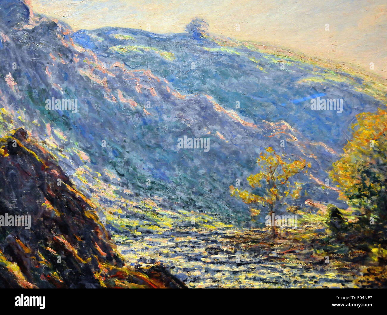 Claude Monet Ravine of the Petite Creuse Stock Photo - Alamy