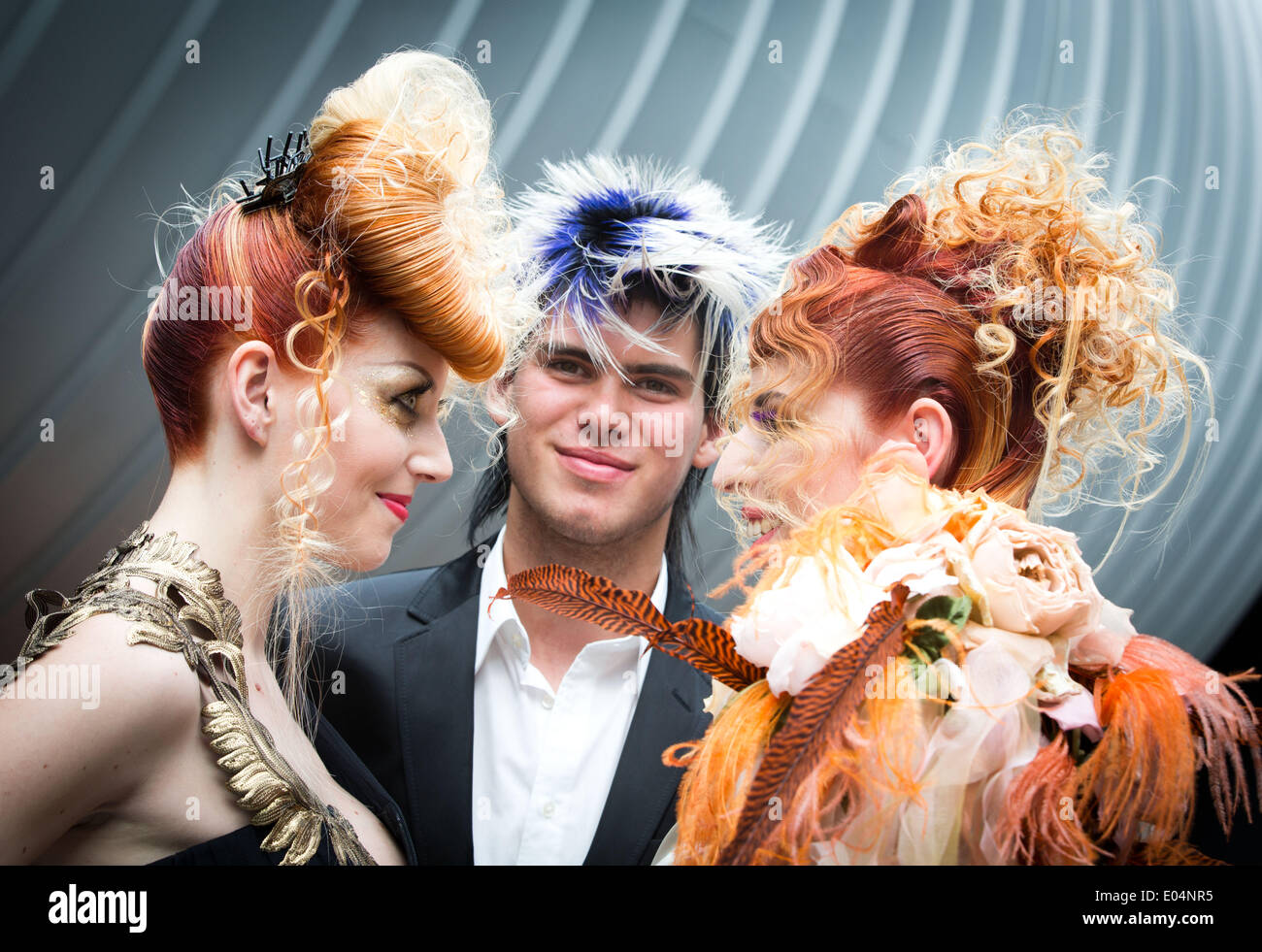 Hair models competition hi-res stock photography and images - Alamy