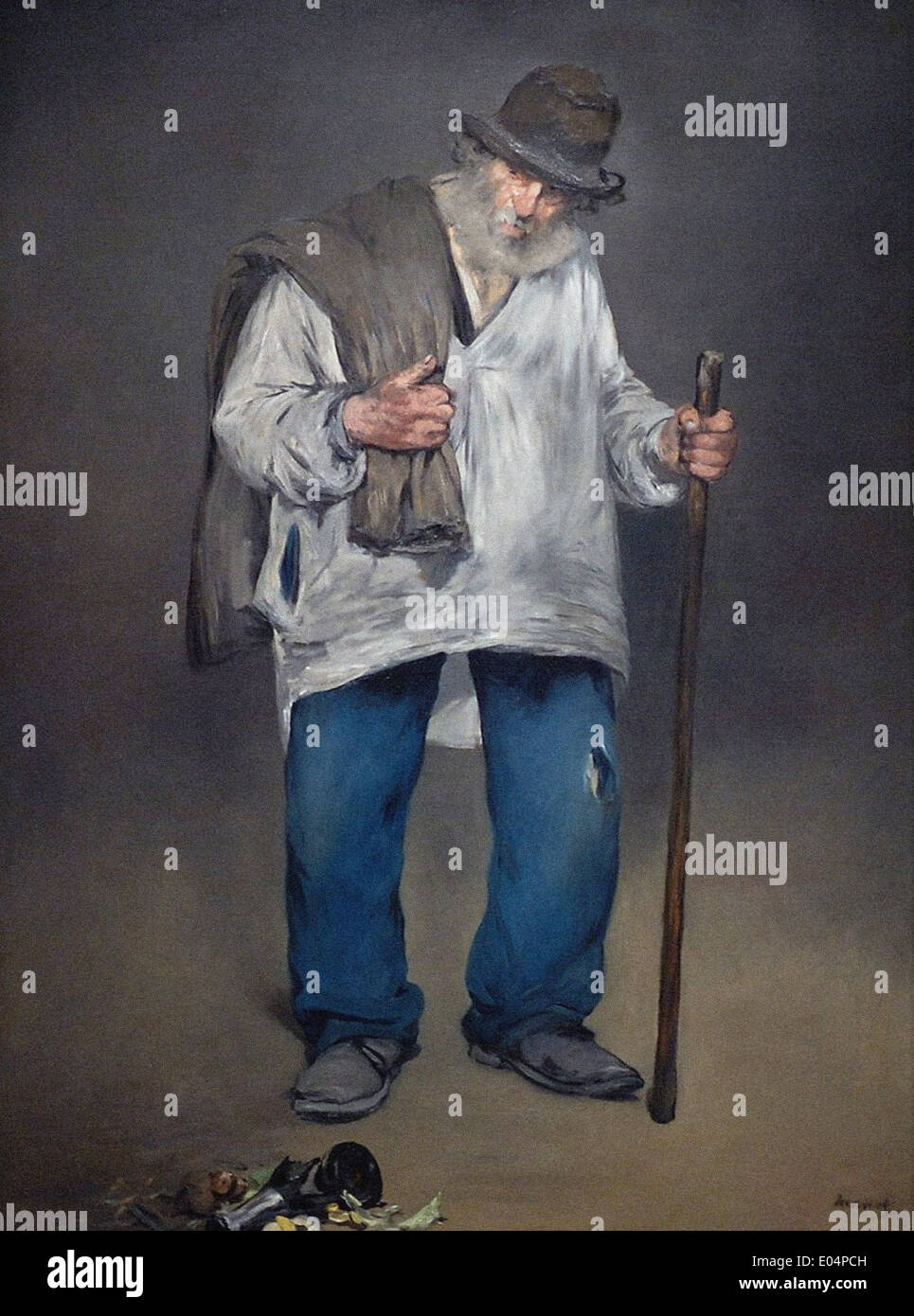 Painting edouard manet the ragpicker hi-res stock photography and ...