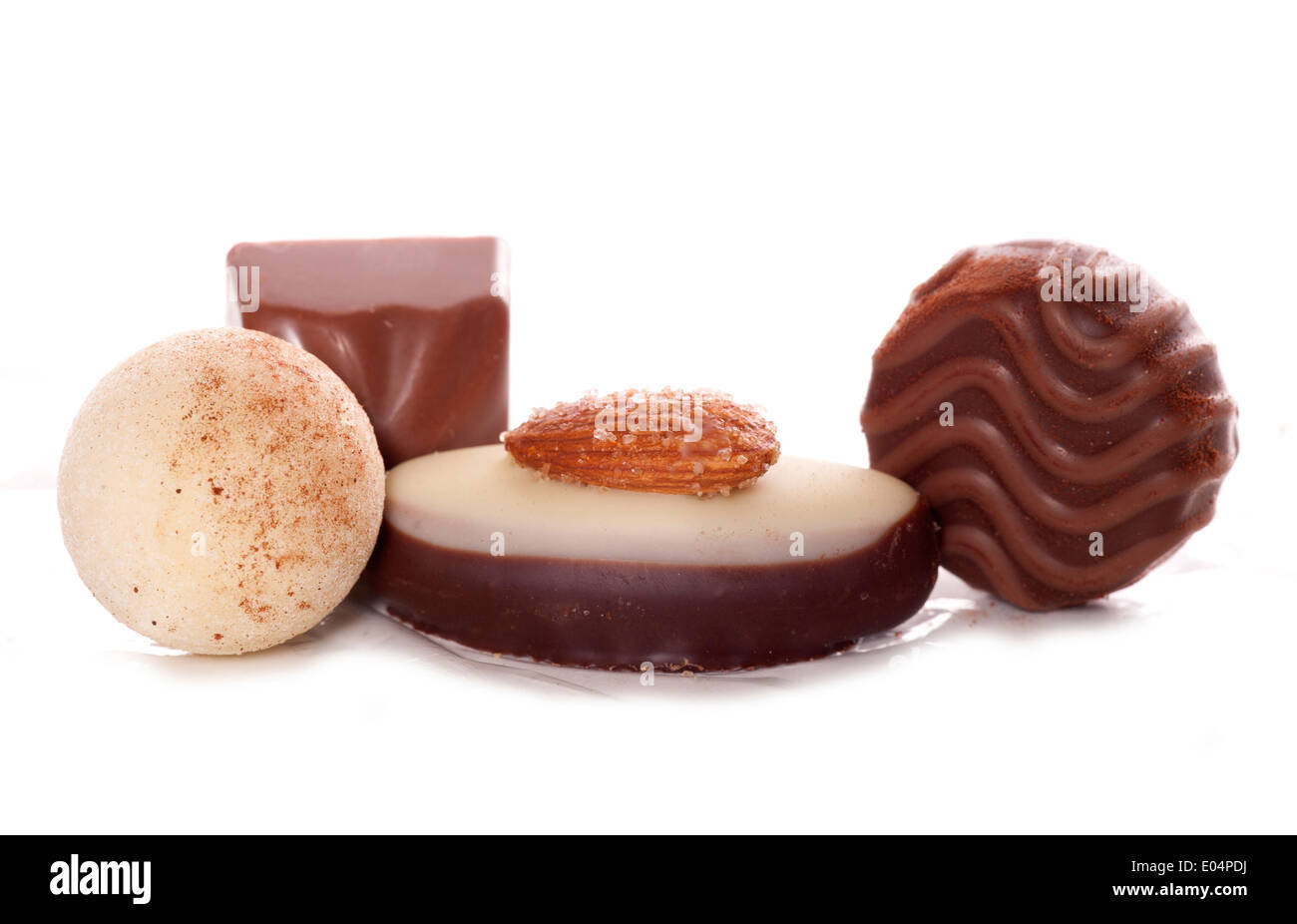 Variety of sweets Cut Out Stock Images & Pictures - Alamy