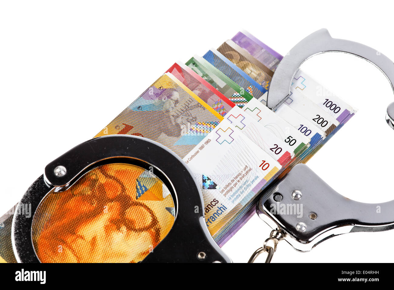 Swiss francs, Schweizer Franken Stock Photo - Alamy