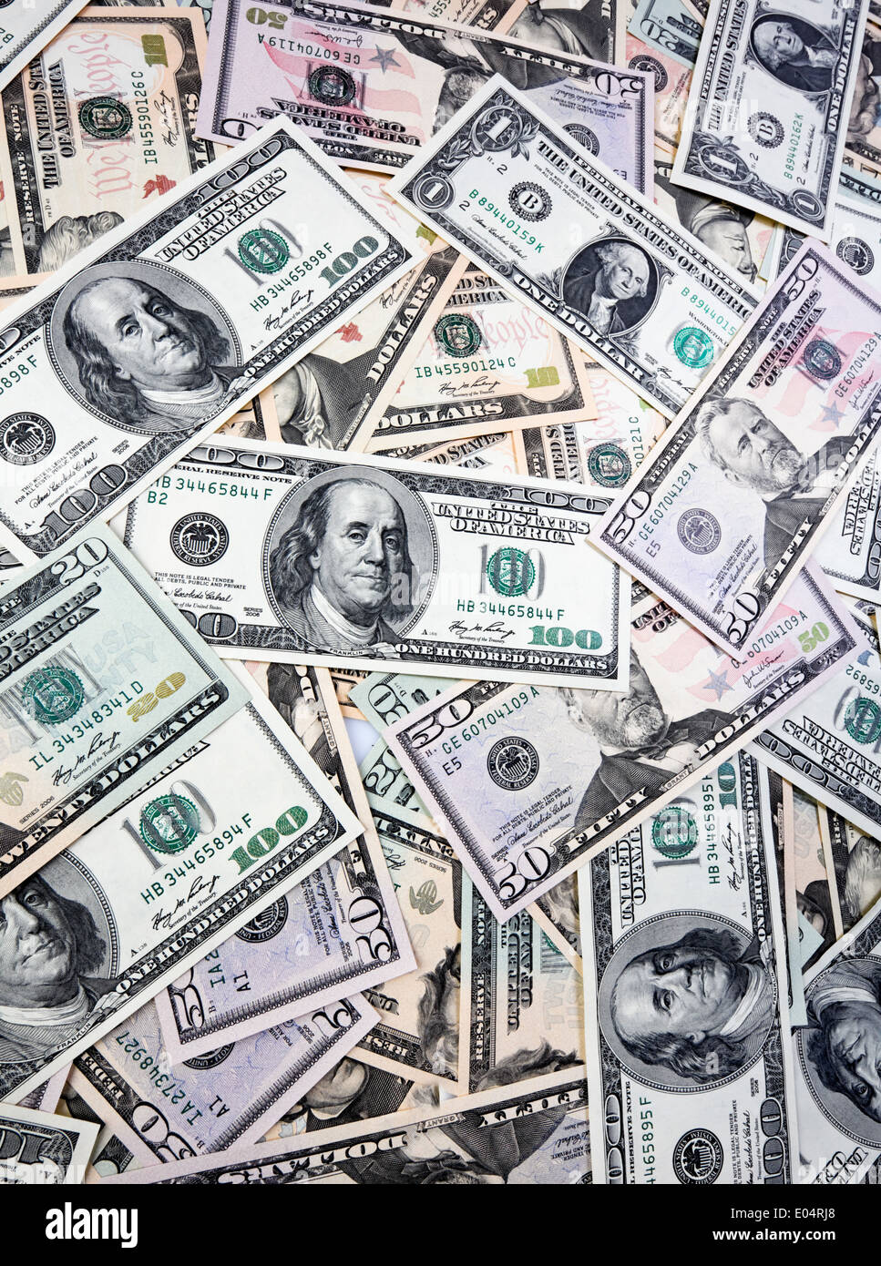 Dollar of bank notes of the united states of America, Dollar Banknoten ...