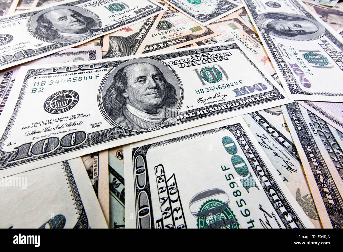 Dollar of bank notes of the united states of America, Dollar Banknoten ...