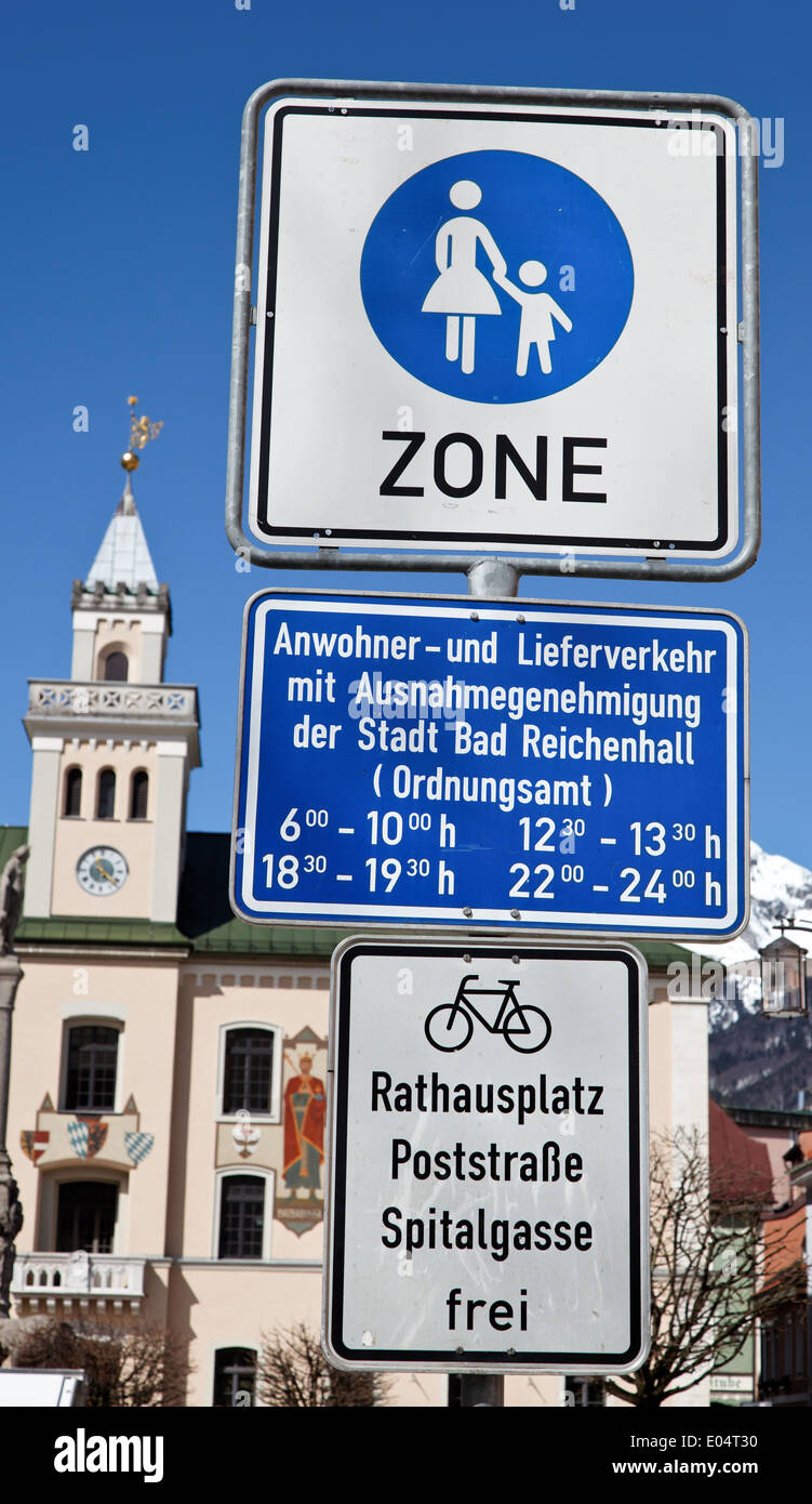 Road sign town state bath signs sign city halls city hall Upper Bavaria ...