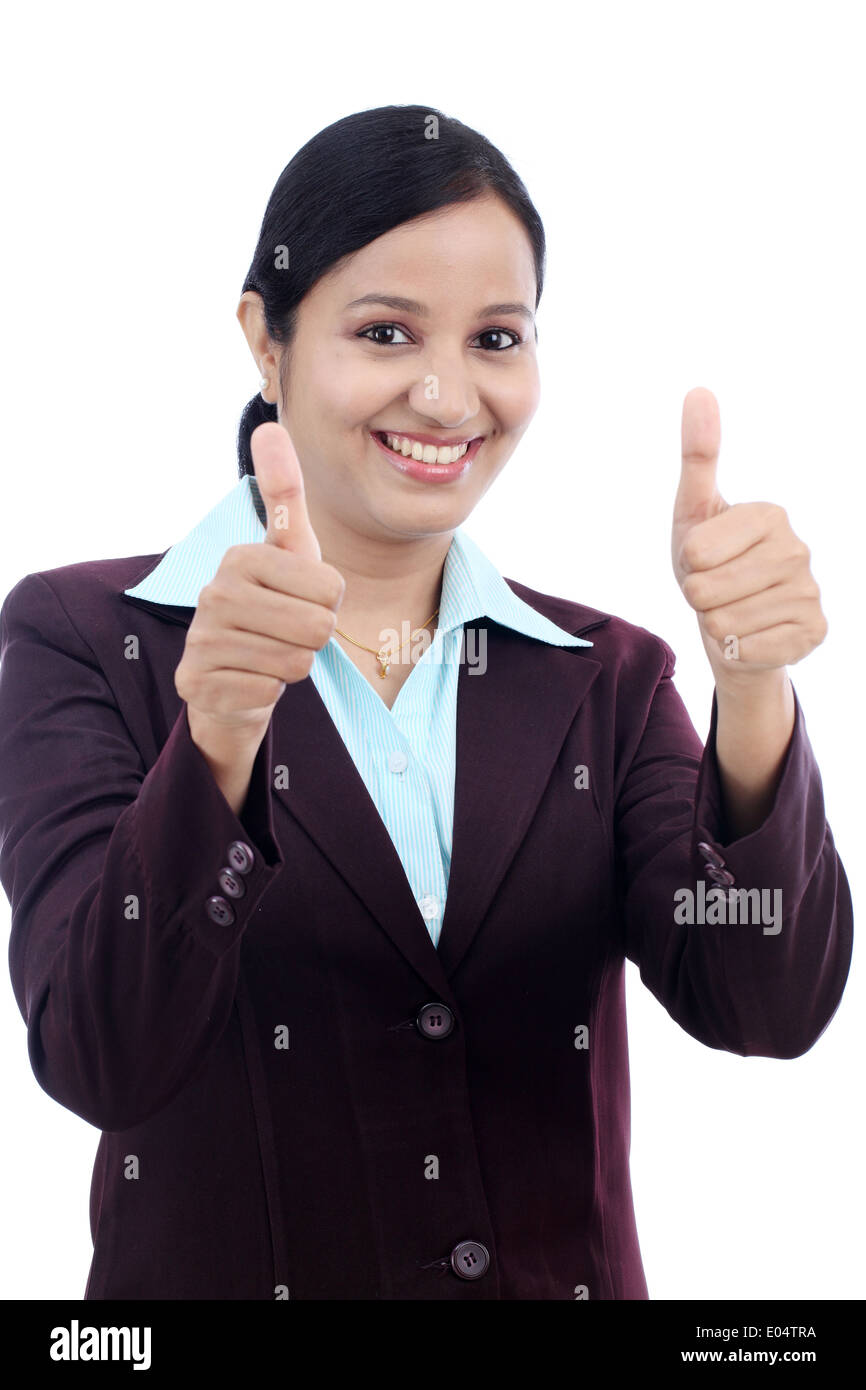 Business thumbs up hi-res stock photography and images - Alamy