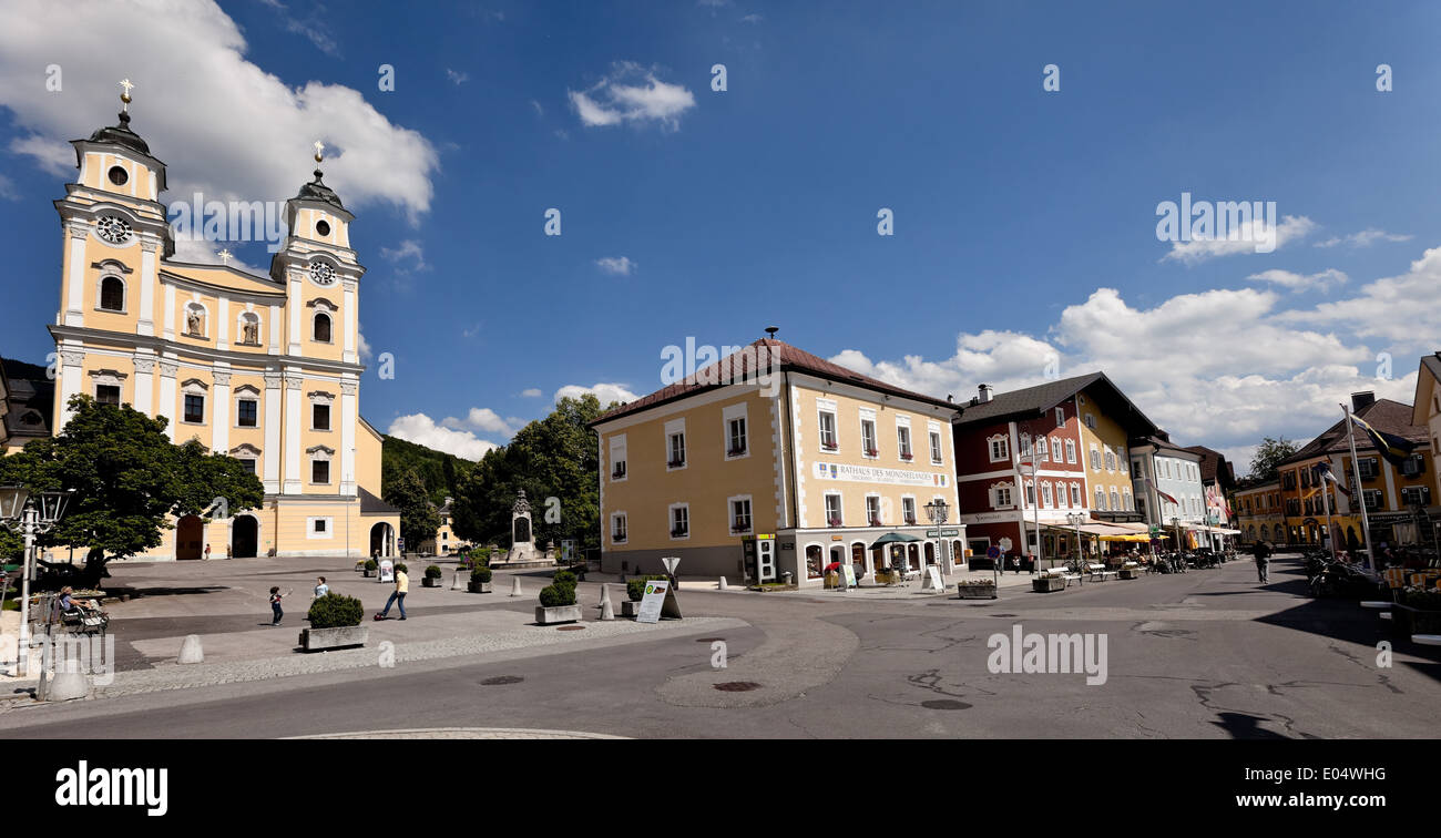 Mondsee austria church hi-res stock photography and images - Alamy