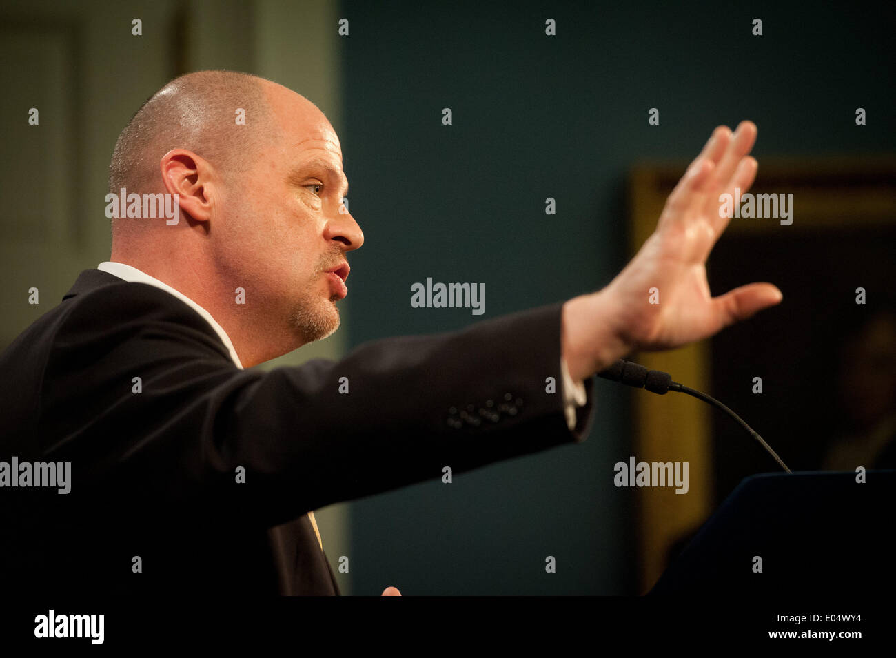 Manhattan, New York, USA. 1st May, 2014. UFT President MICHAEL MULGREW ...