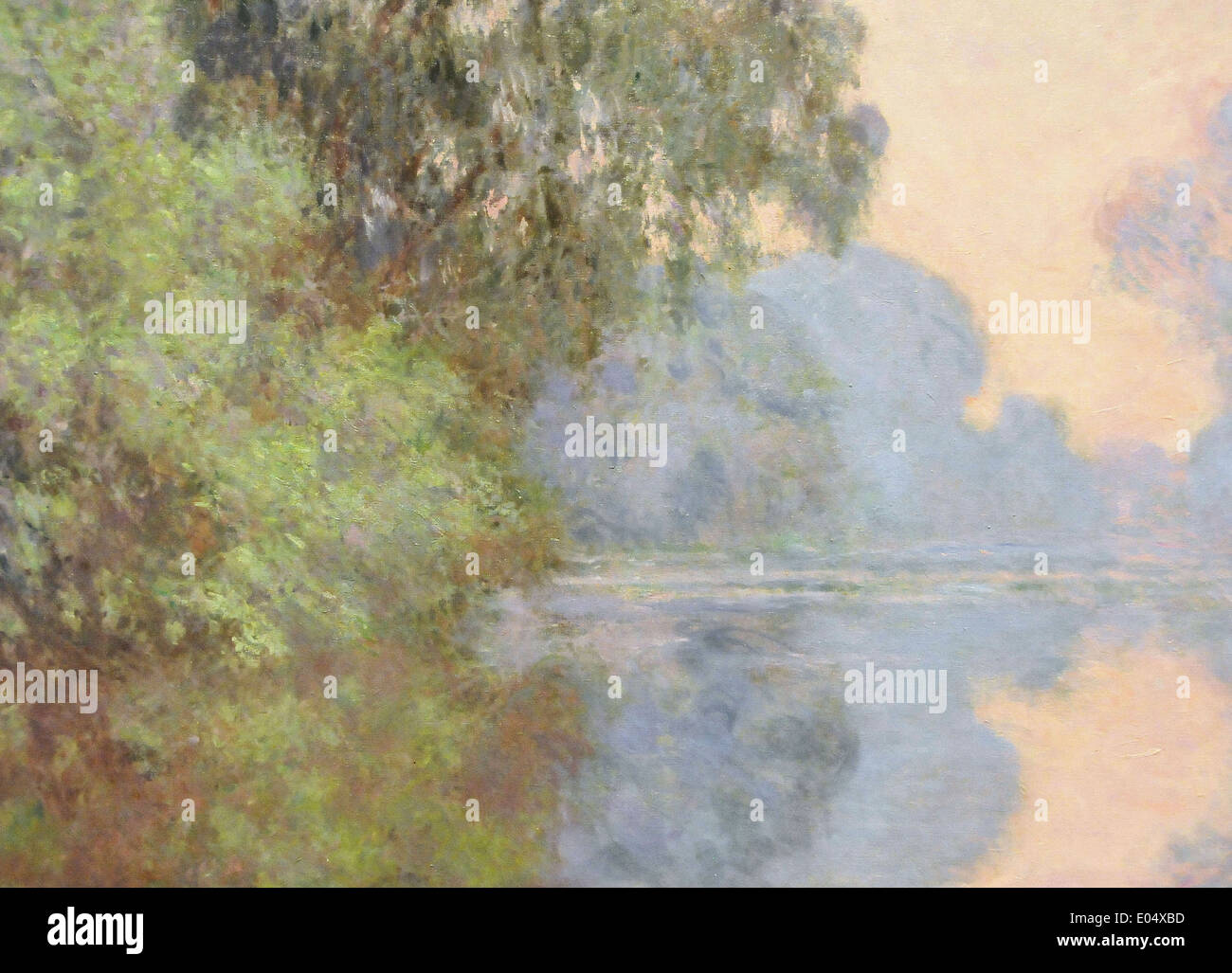 Claude monet morning on the seine hi-res stock photography and images ...