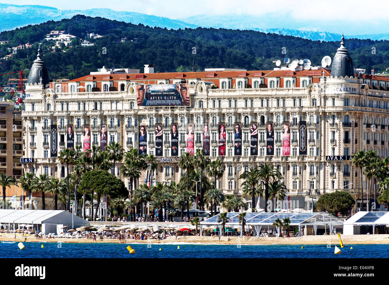 Europe, France, Alpes-Maritimes, Cannes, festival de Cannes. Yacht ...