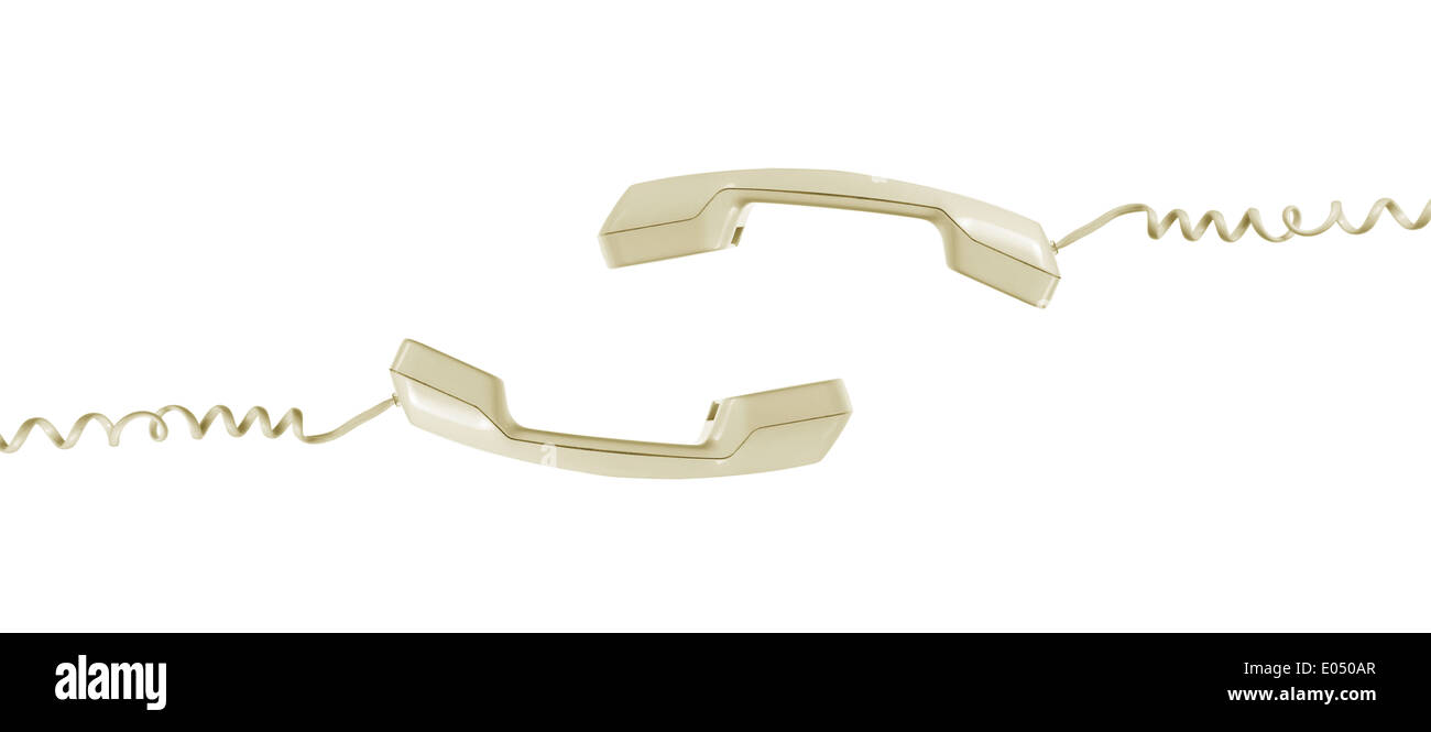 Telephone handsets hi-res stock photography and images - Alamy