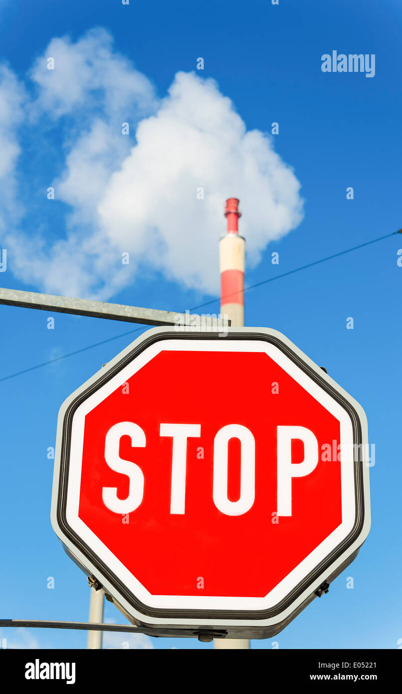 Air pollution sign board hi-res stock photography and images - Alamy